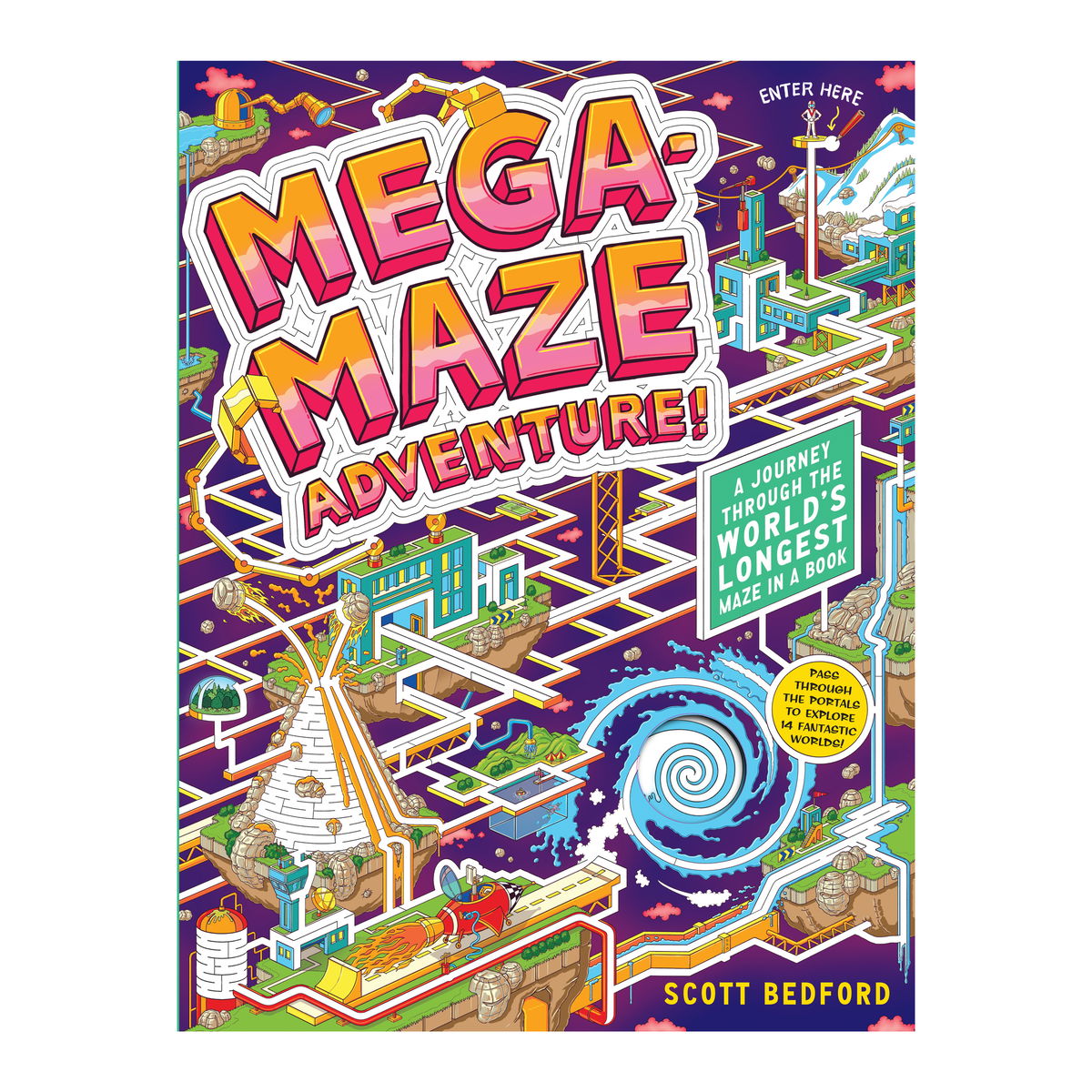 Workman Publishing Mega-Maze Adventure - each